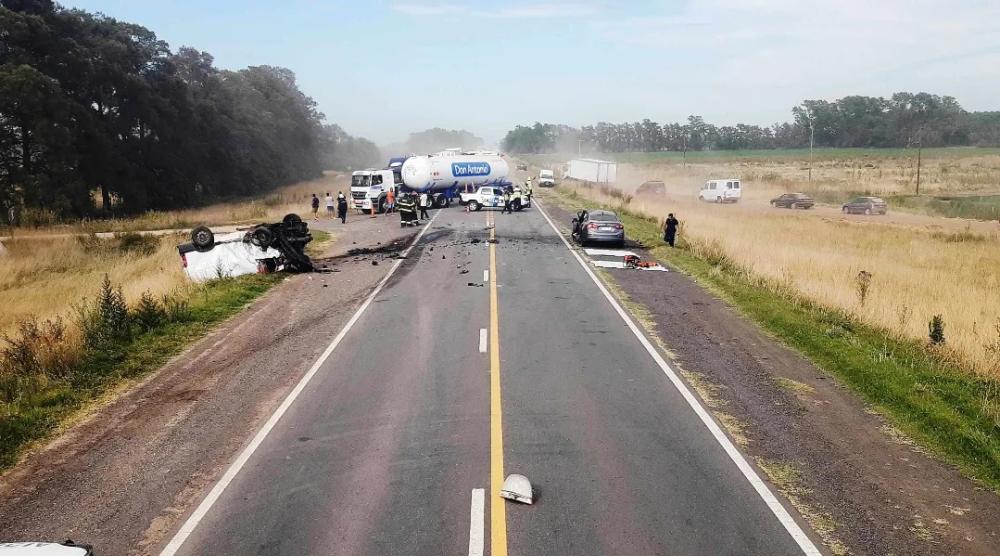 Tragedia en la ruta 5: Murió uno de los policías obrienses involucrados ... Tragedia en la ruta 5: Murió uno de los policías obrienses involucrados ...